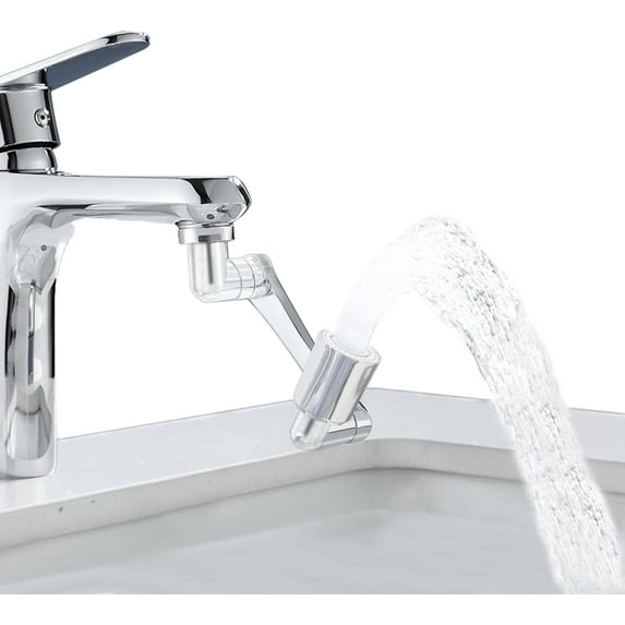 1080° Swivel aucet Extender, 2 Sprayer Modes, Universal 360 ...