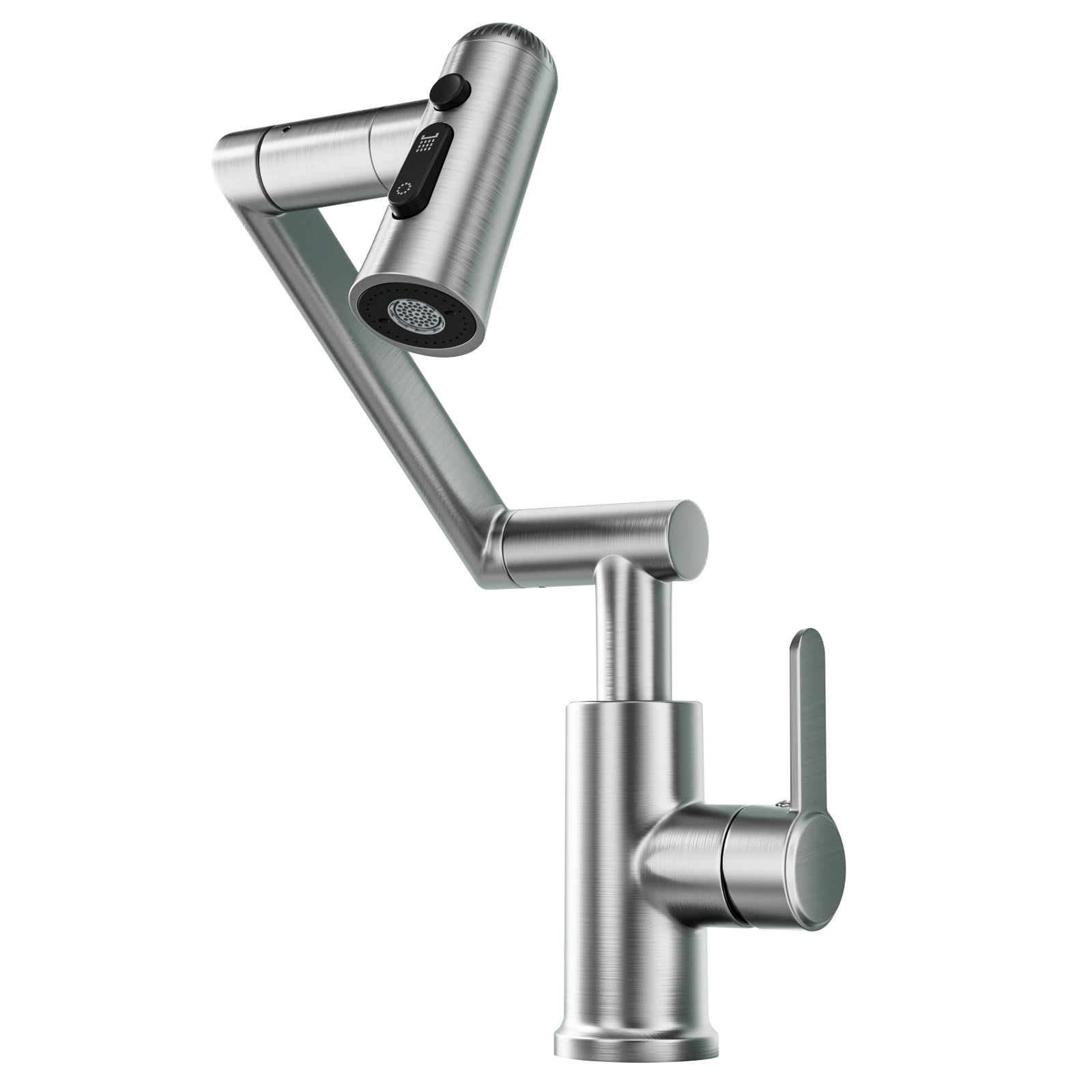 1080 degree swivel faucet, bathroom faucet 1 hole, large angle swivel ...
