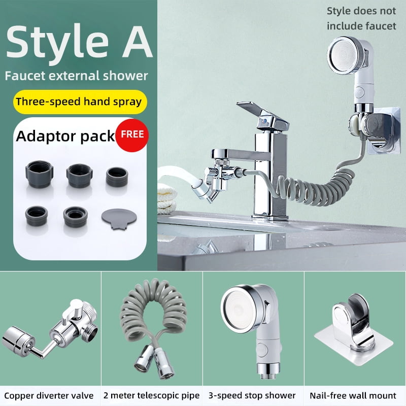 1080 掳 universal rotary faucet dual-mode nozzle washbasin kitchen robot ...