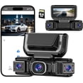 1080P 360° Car Dashcam System, WiFi 4-Channel DVR with 64GB SD Card ...