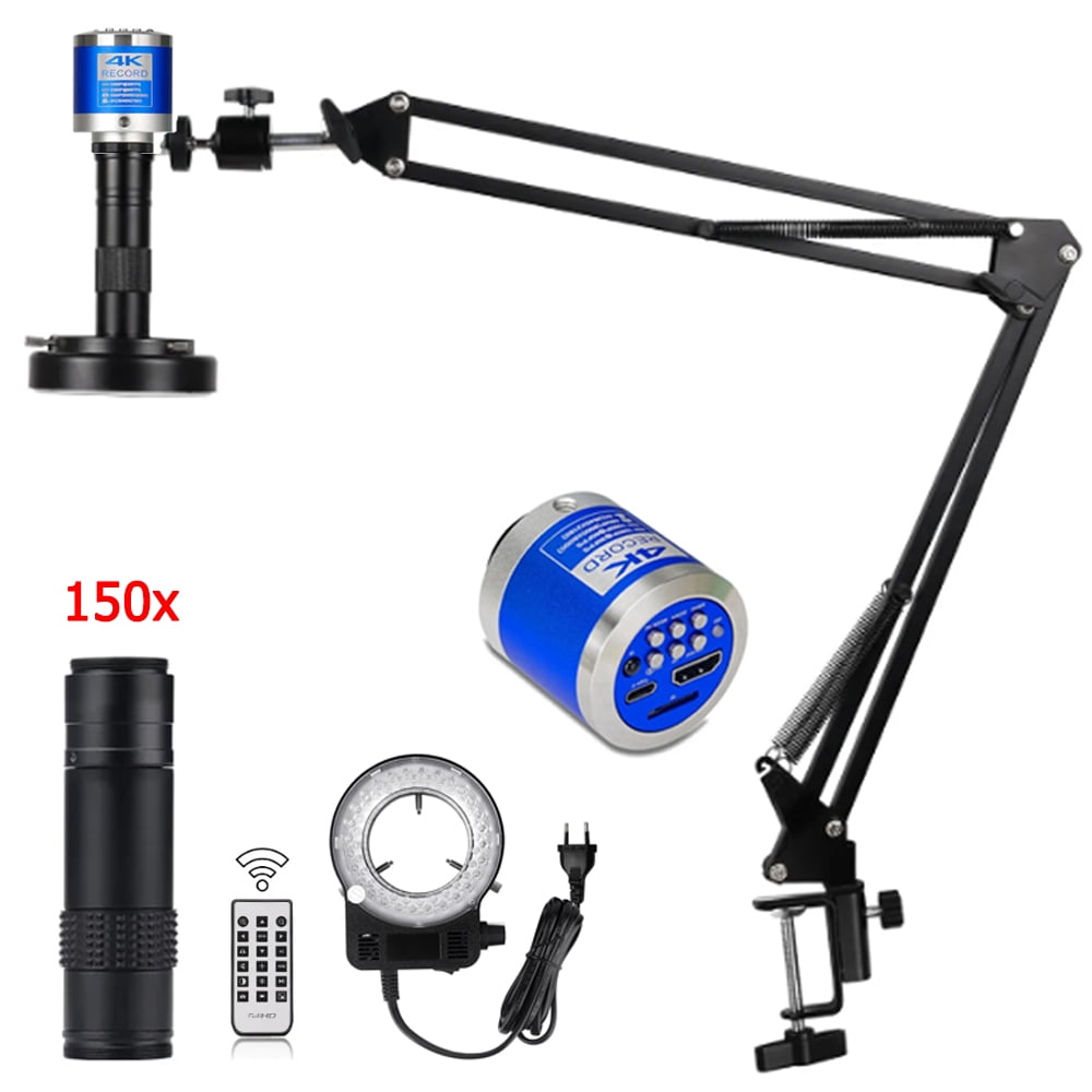 1080P 4K FULL HD Industrial Microscope For PCB Soldering Phone Repair ...