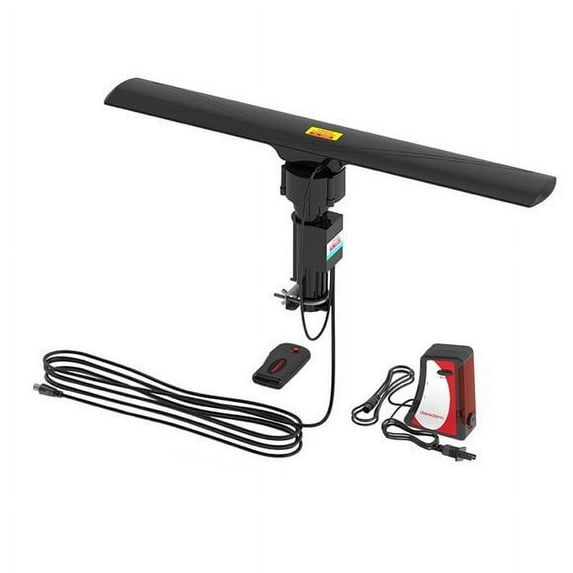 Leadzm 1080P 4K HDTV Outdoor Amplified TV Antenna, 30dB UHF/VHF, 990 ...