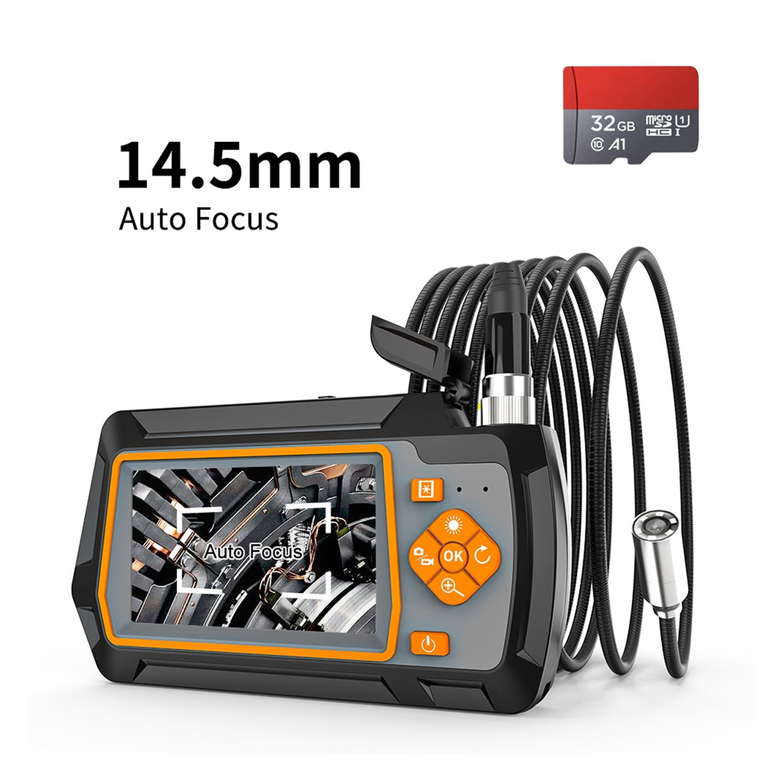 1080P 5.5mm Single & Dual Lens Endoscope Camera with 4.3 "IPS LCD ...