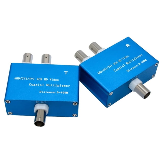 1080P AHD/CVI/TVI / 2CH HD Video Coaxial Multiplexer (2 Channel in One ...