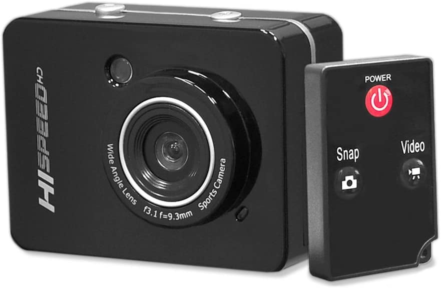 1080P Action Cam, 12MP, 2.4" Touch Screen, USB/SD/HDMI, Battery ...