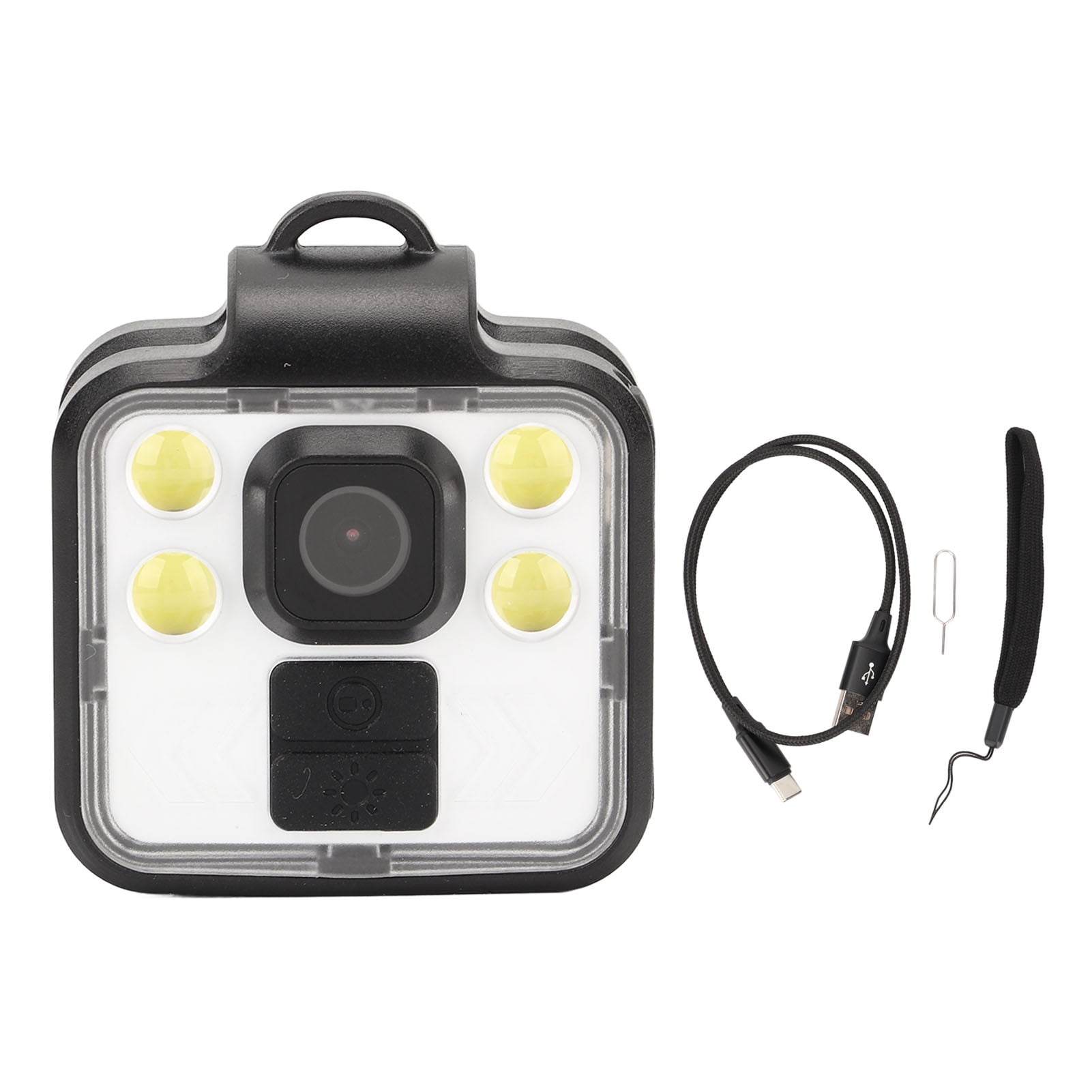 1080P Body Camera, Waterproof Video Recorder with 4 Modes, 100° Viewing ...