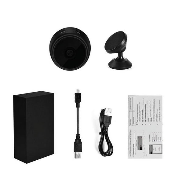 1080P WiFi Mini Security Camera, Wireless Nanny Cam with Night Vision ...