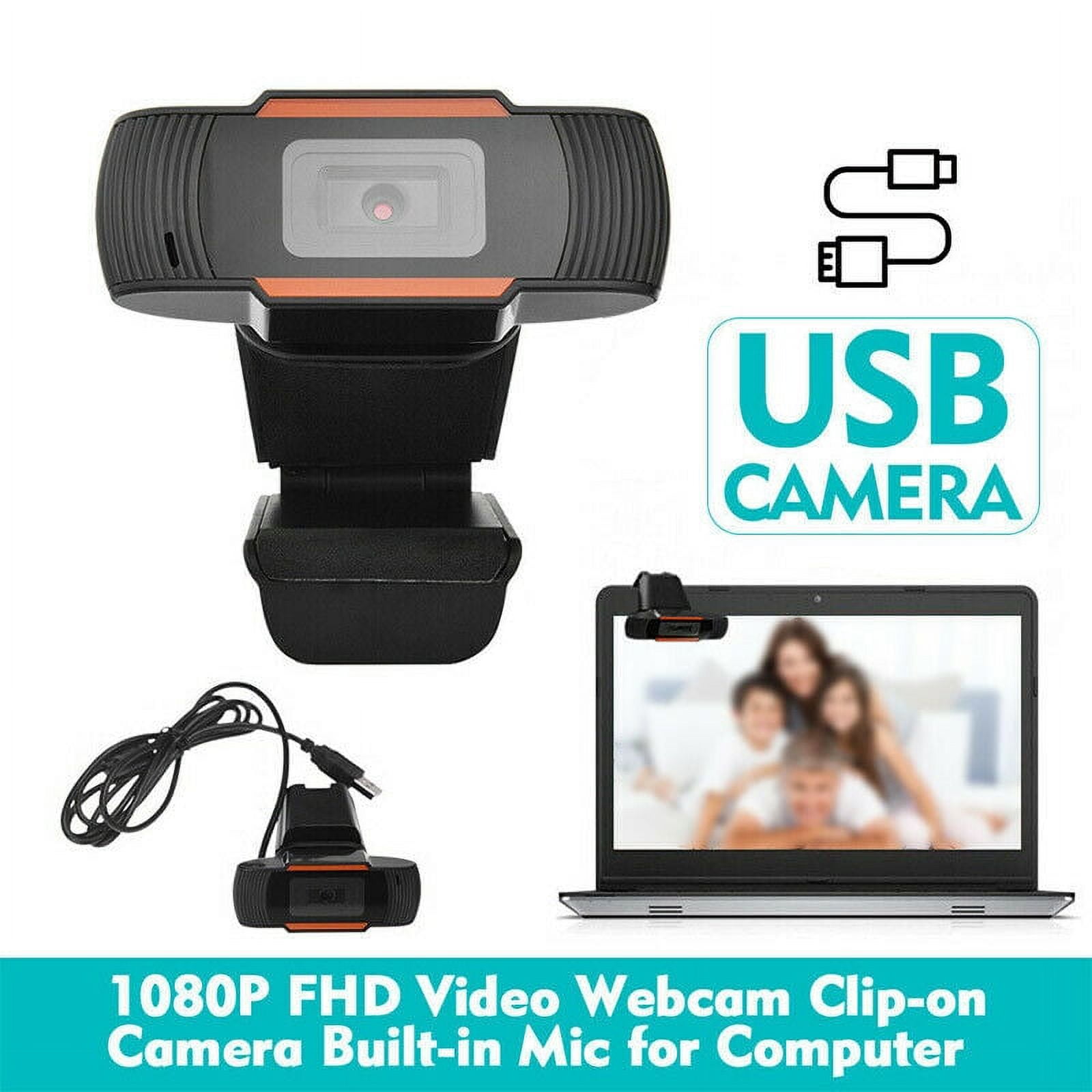 1080P Computer Camera,Auto Focus Webcam with Microphone for Desktop ...