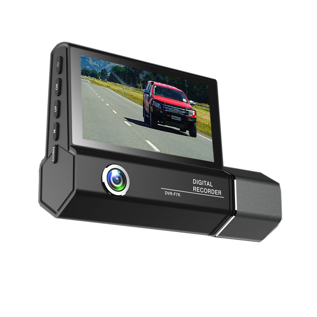 1080P Dash Cam with Front & Interior Recording 4.0" LCD Screen Night ...