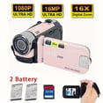 1080P Digital Camera Camcorder, Portable HD Video Camera with 270° Flip ...