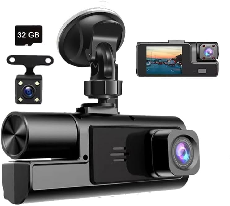 1080P Dual Dash Camera for Car Front and Inside Dashcam Car Security ...