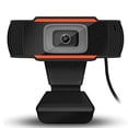 1080P Full HD USB Webcam with Microphone, Plug and Play, Adjustable ...