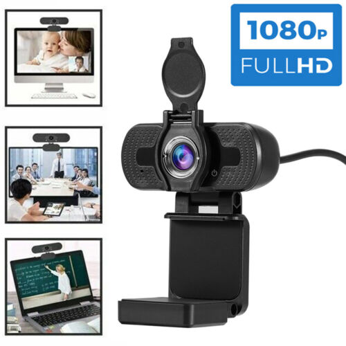 1080P Full HD USB Webcams for PC Desktop & Laptop Web Camera with ...
