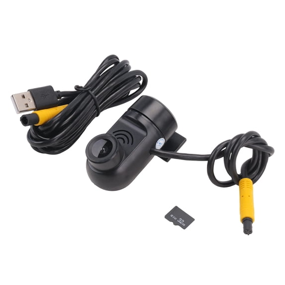 1080P HD 360° Rotating Mini ADAS Dashcam, Car Dash Camera with 32GB ...