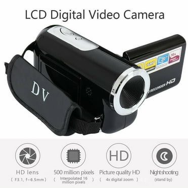 Abusyy HD 1080P 16M 16X Digital Zoom Video Camera & Recorder DV Red ...