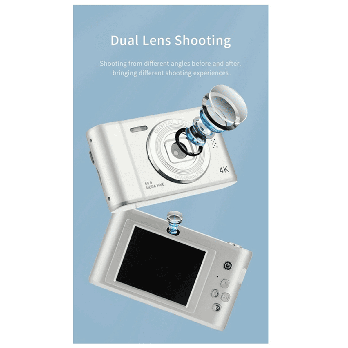 1080P HD Digital Camera Children Camcorder Camera Compact Mini Cameras ...