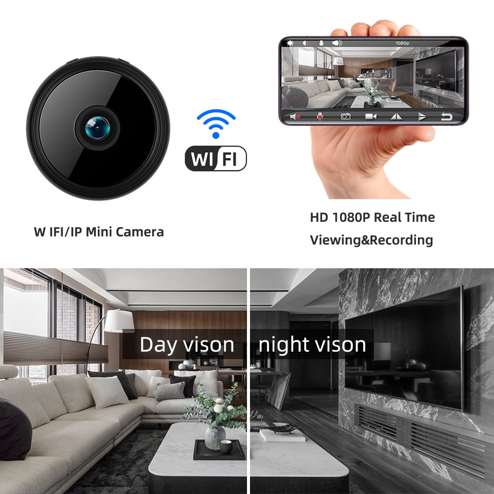 1080P HD Mini IP WIFI Camera Magnetic Camcorder Wireless Home Security ...