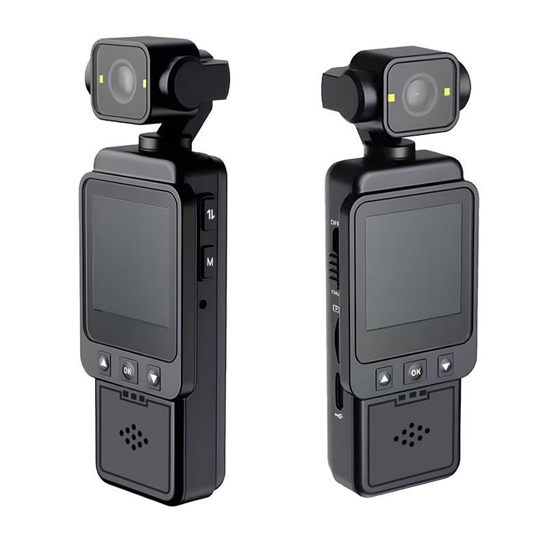 1080P HD Outdoor Action Camera, 1.6inch Screen Pocket Camcorder for ...