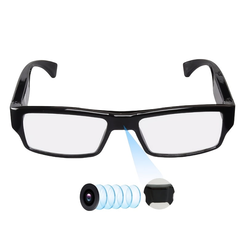 1080P HD Smart Glasses Camera | Black | 64GB Memory Portable Discreet ...