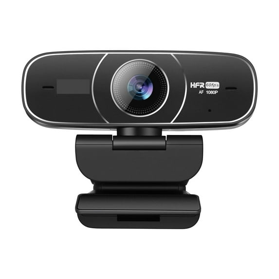 1080P HD USB AF Webcam 60FPS 78° Wide Angle With Microphone For ...