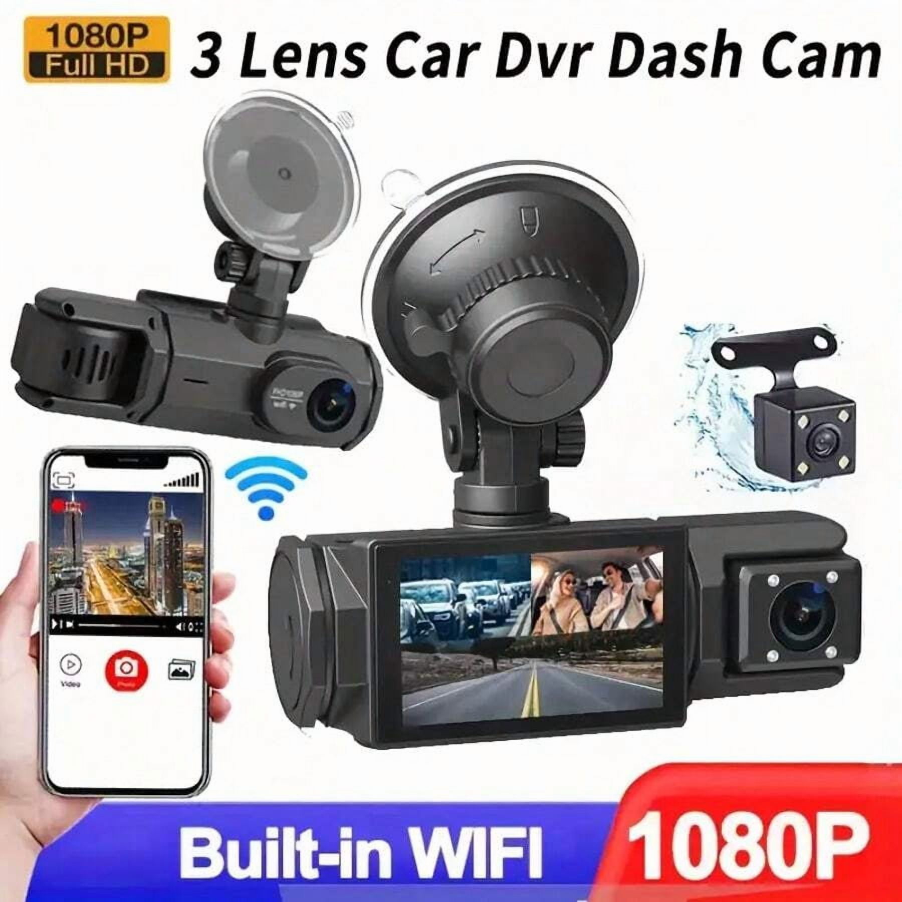 1080P HD WiFi Driving Recorder, Front And Rear Dual Lenses, Night ...