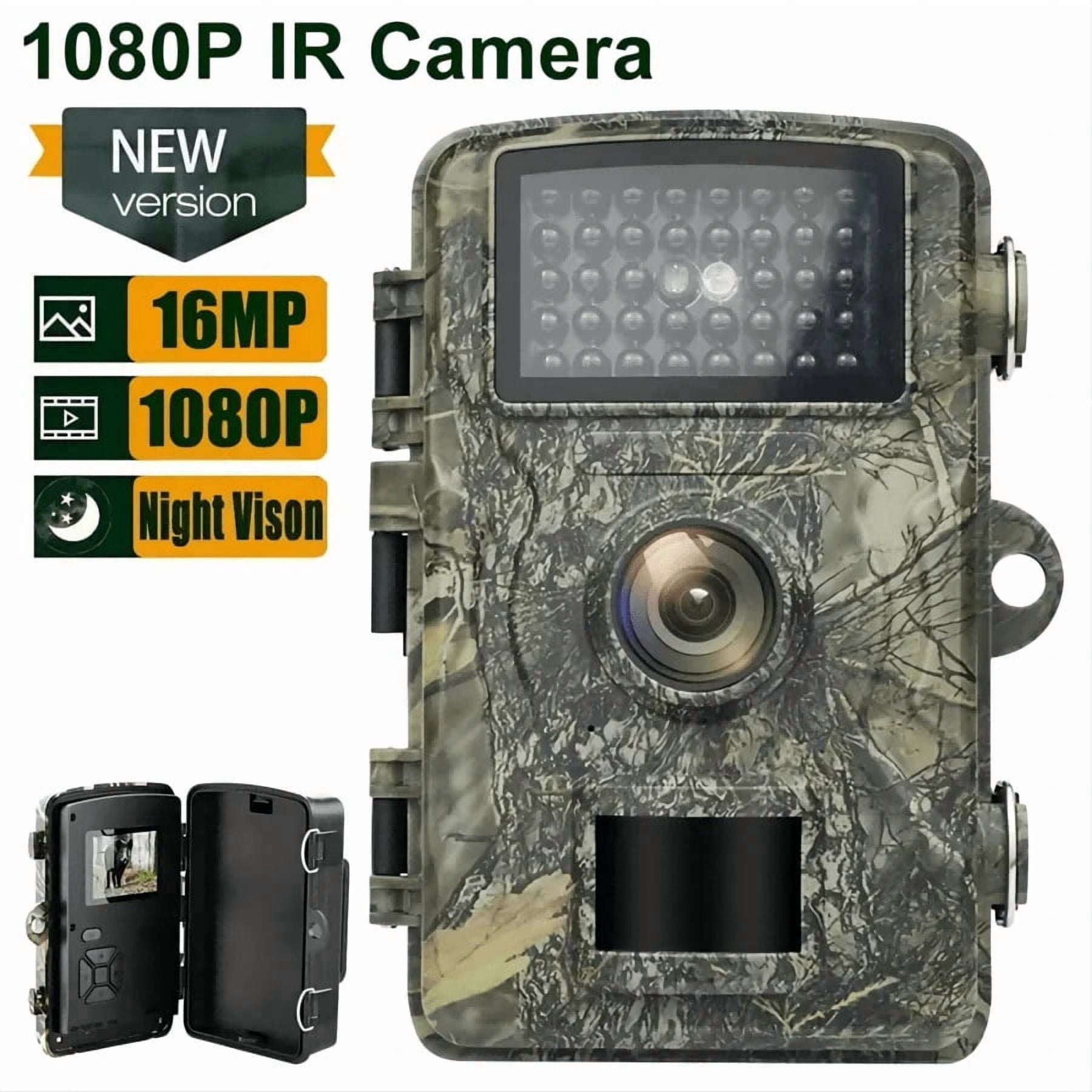 1080P HD Wildlife Trail Camera, Night Vision, Motion Detection, Audio ...