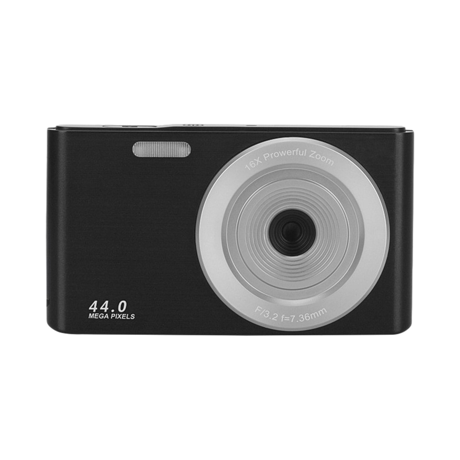 1080P High-definition Digital Camera, 44MP, 16x Zoom, Portable, Small ...