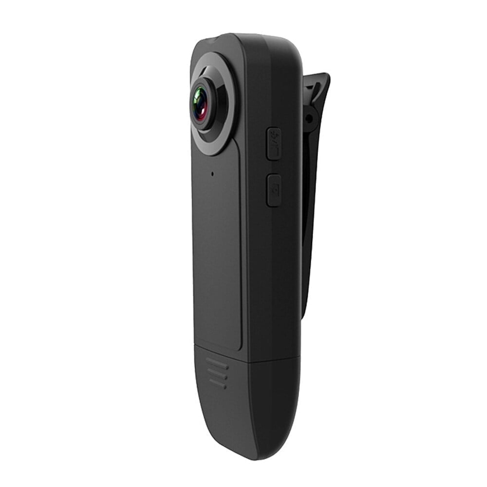 1080P Mini Body Camera with Audio Clip-on Video Recorder Wide Angle ...