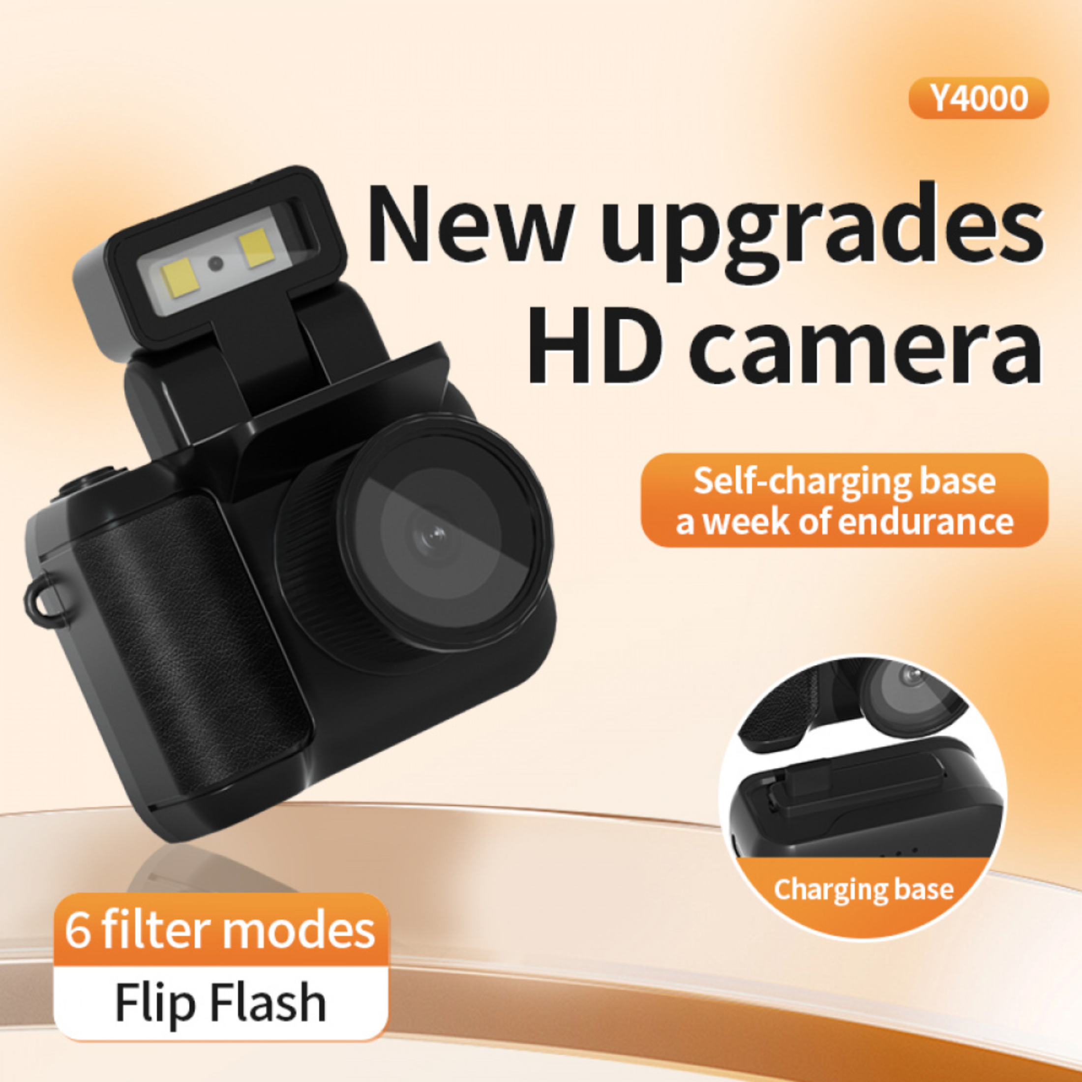 1080P Mini Digital Camera for Students - Rechargeable, Long Battery ...