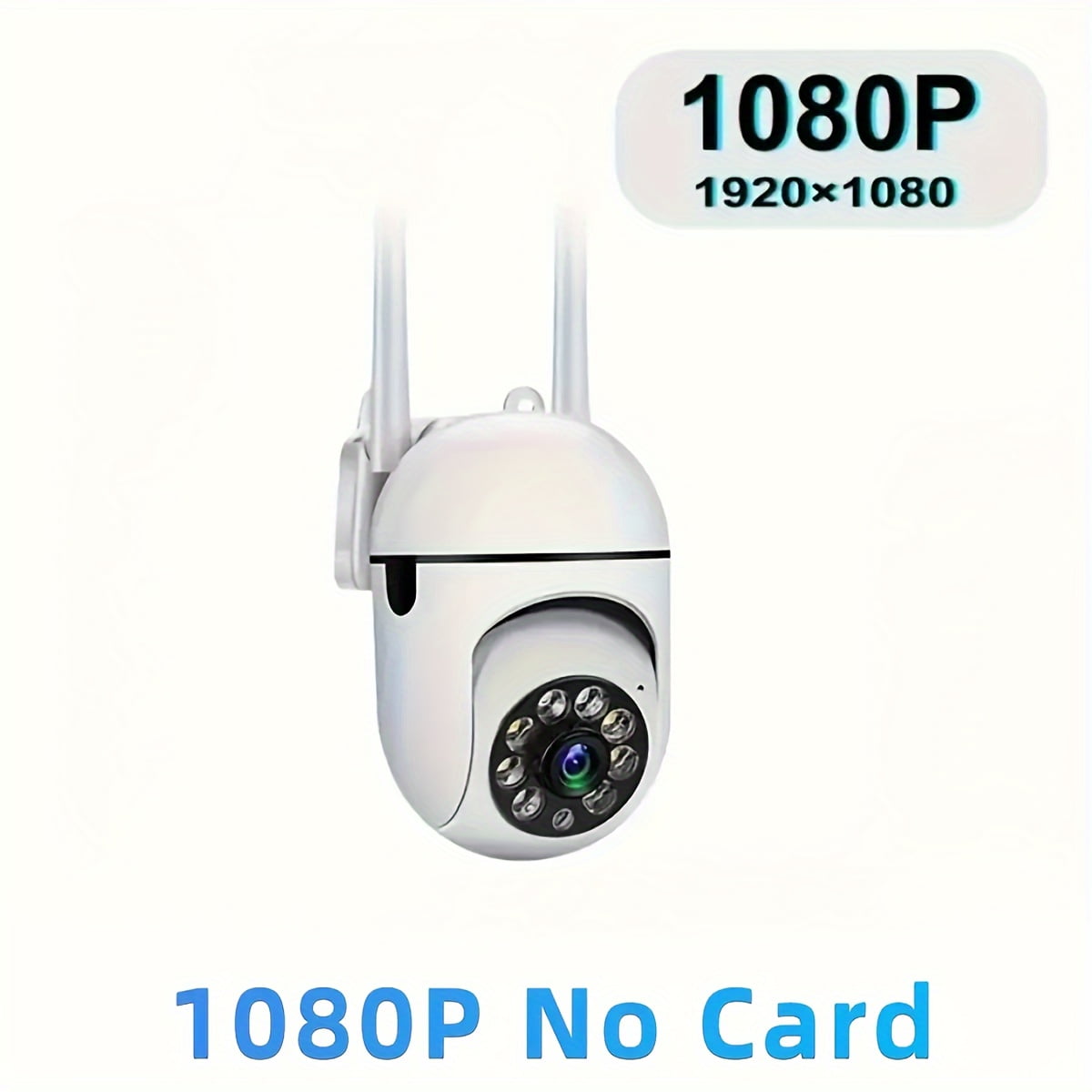 1080P Night Vision Monitor, Only 2.4 Ghzwi-fi Home Security Camera ...