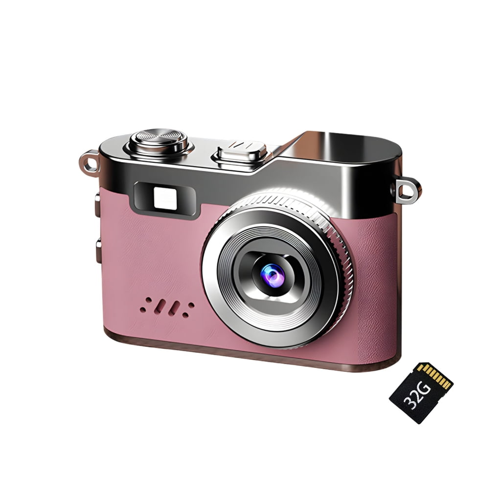 1080P Retro Style Portable Pocket Camera For Travel Vlog With 0.96inch ...
