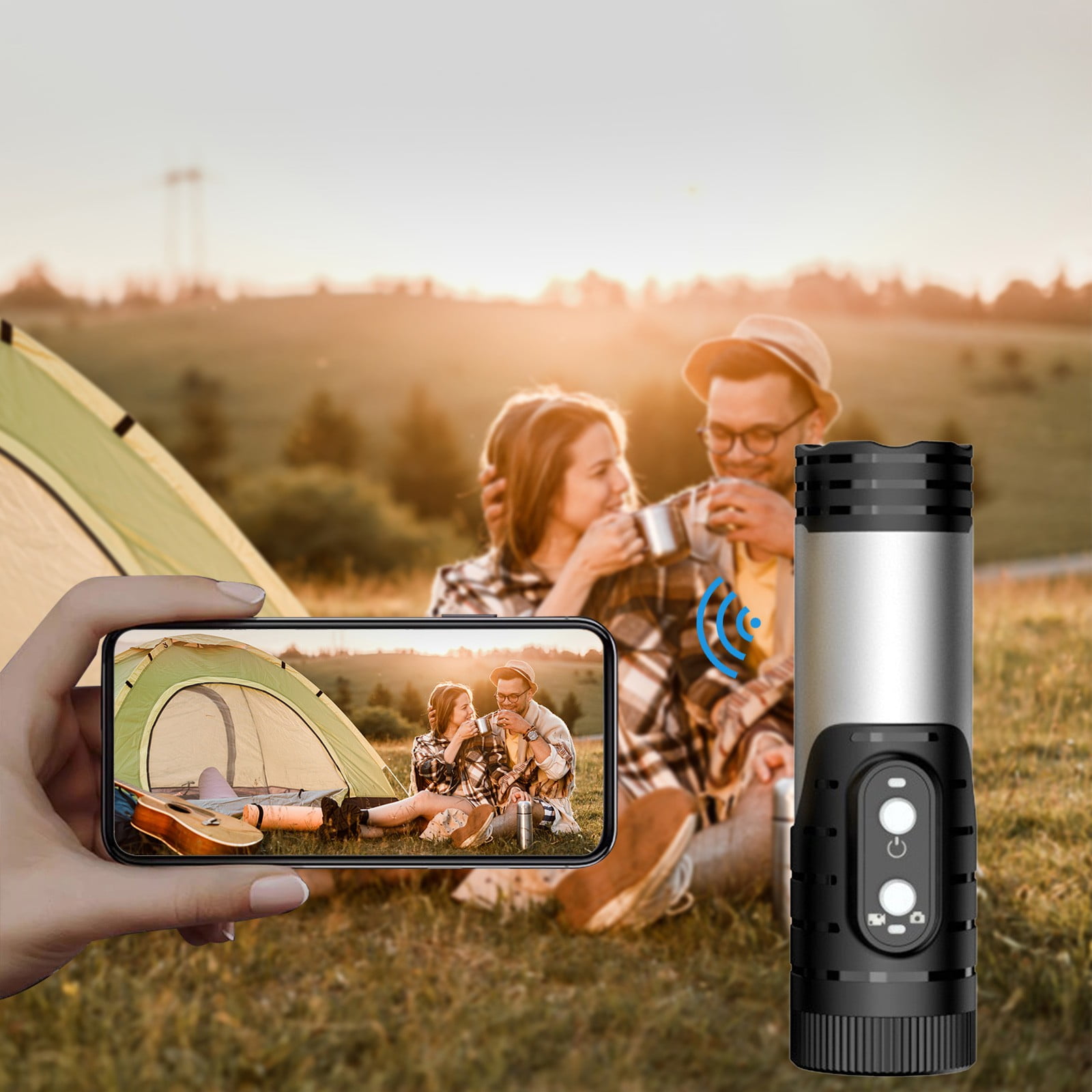 1080P Ultra Clear Sports Camera Wireless Wifi Outdoor Motorcycle Helmet ...