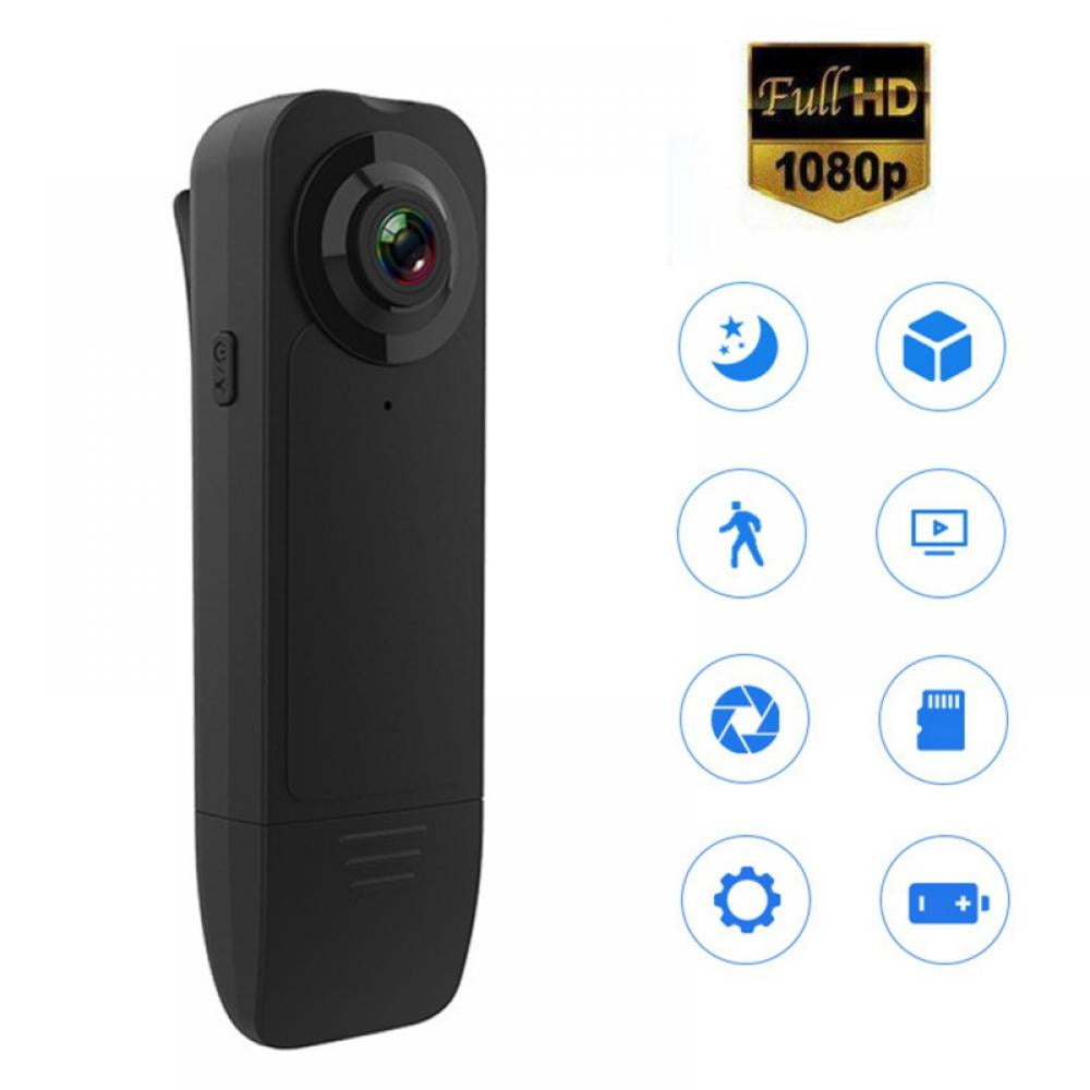 1080P Wearable Body Mounted Camera, Mini Pocket Video Recorder with ...