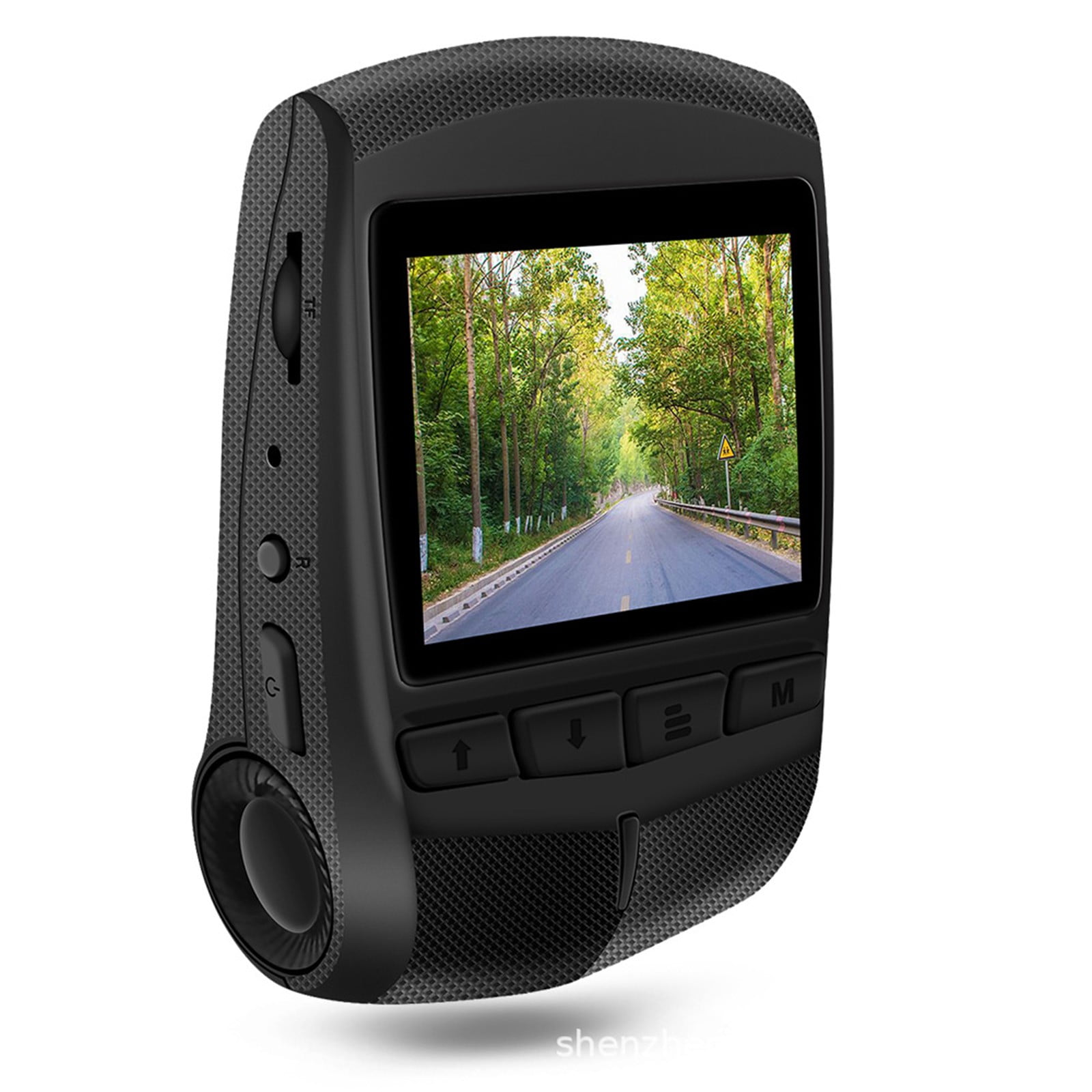 1080P WiFi Dash Cam - 3MP Lens with 170° Wide Angle - Loop Recording ...