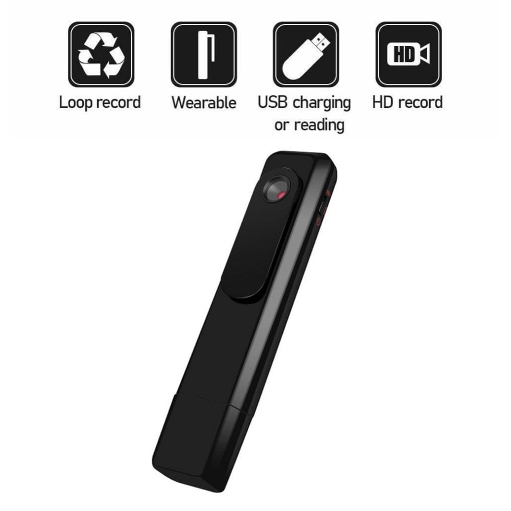 1080P Wireless Portable Camera with Video Recording, Wearable Camcorder ...