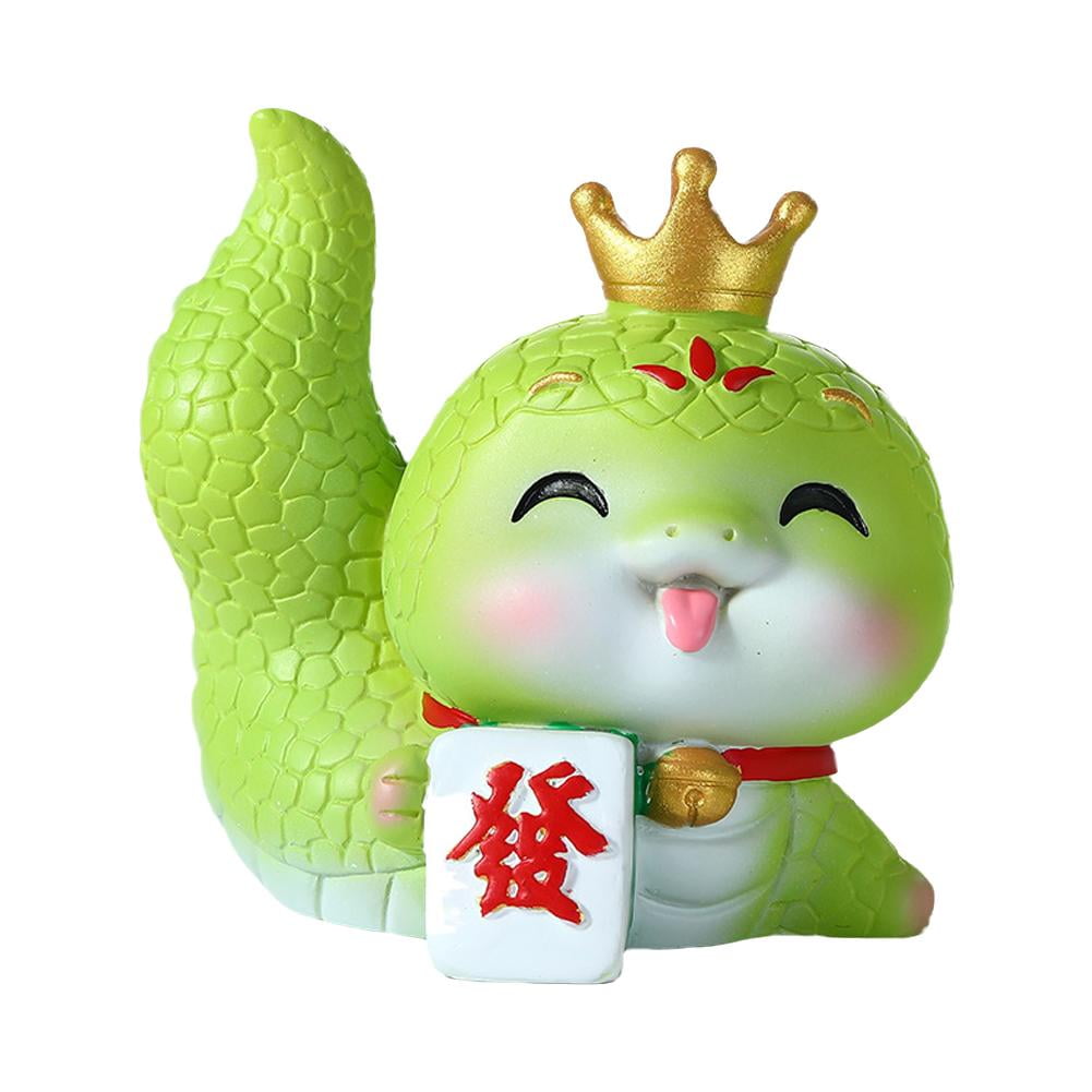 1088 Crown Snakemahjong Ccrown Snake Shaking Head Small Ornaments ...