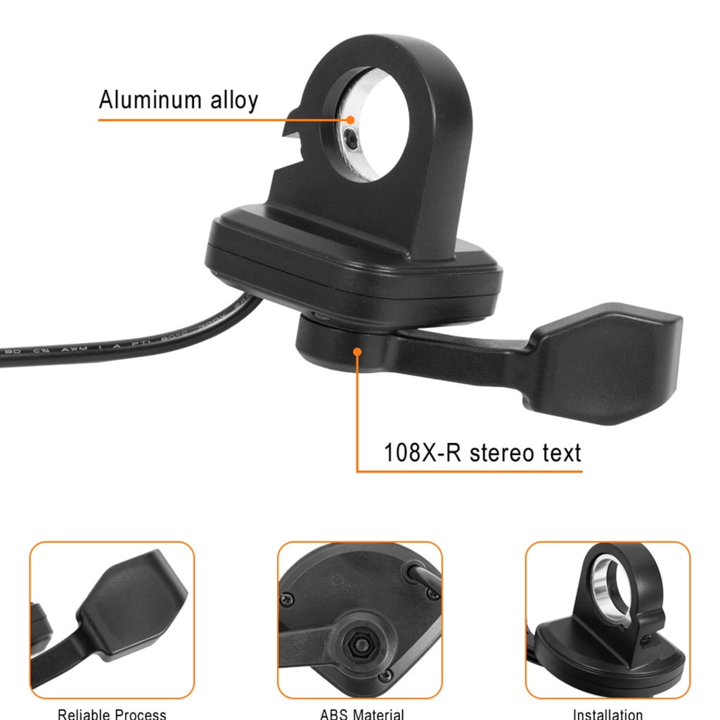 108X 12V-72V Electric Bicycles Speed Control Finger Throttles Brake ...