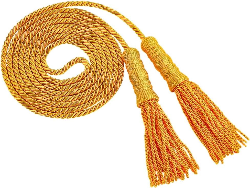 108in Gold Cord Tassel for Indoor Flagpole Display Decorative ...