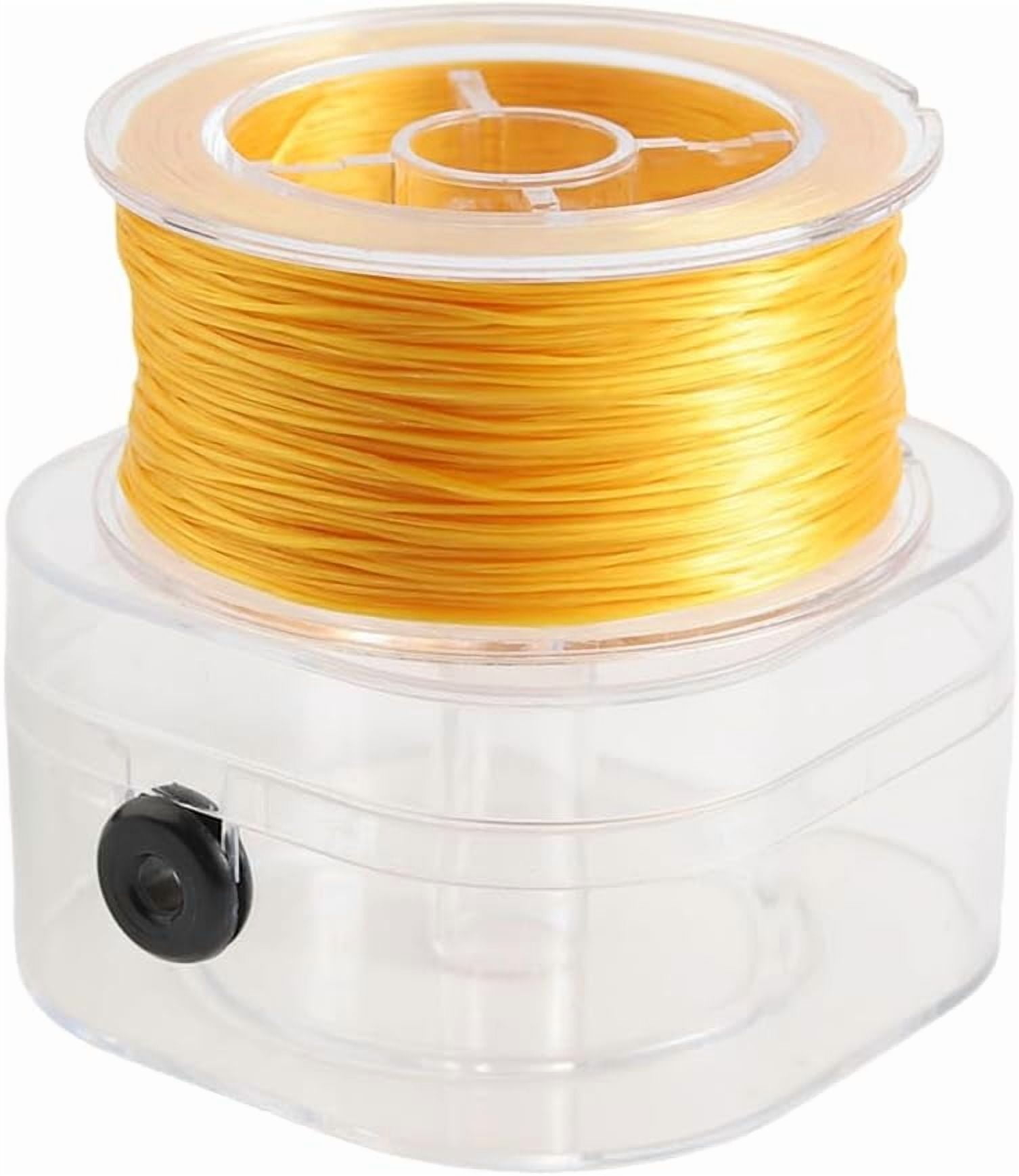 109.36 Yards(100m) Gold Elastic String Flat Elastic Beading Thread 0 ...