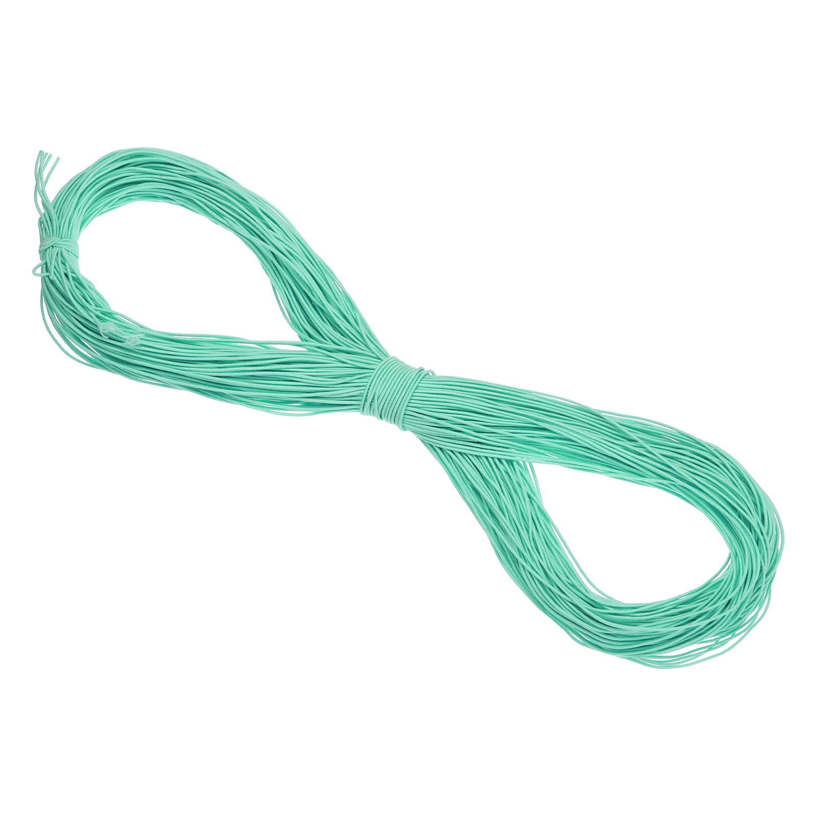 Uxcell Elastic Cord Heavy Stretch String Rope 1/8" 11 Yards White for ...