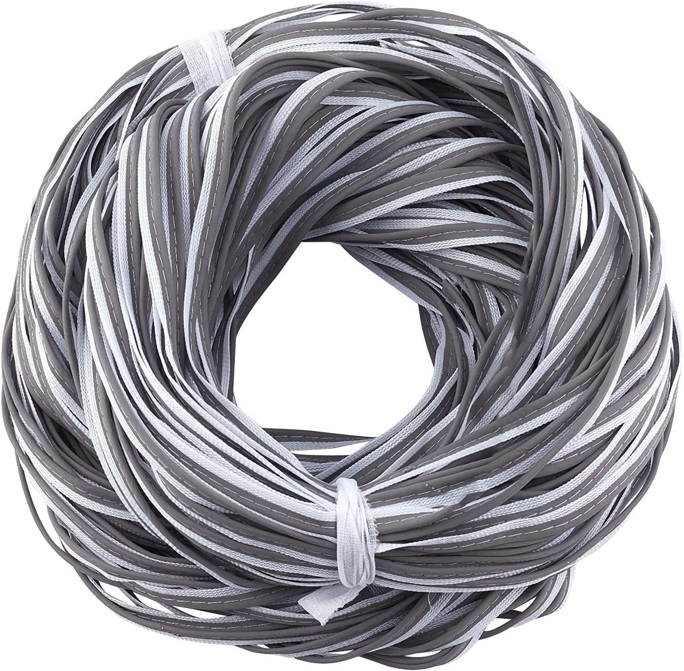 109 Yards Reflective Piping Fabric Strip 9mm Reflective Edging Braid ...