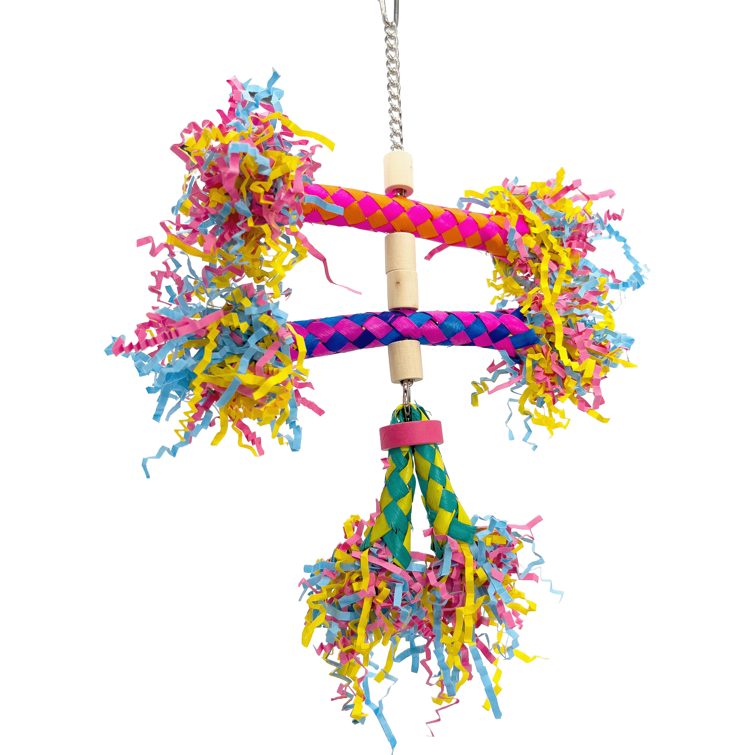 1090 Finger Trap Fiesta Mandarin Bird Toys by M&M - Walmart.com
