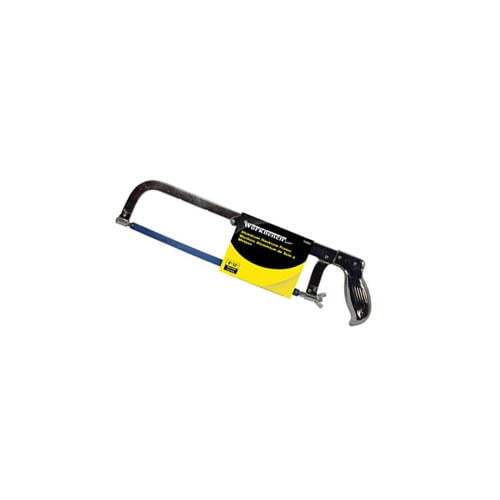 109007 - HACKSAW 12IN CHROME PLATED WITH 8-12IN BLADE AND METAL HANDLE ...