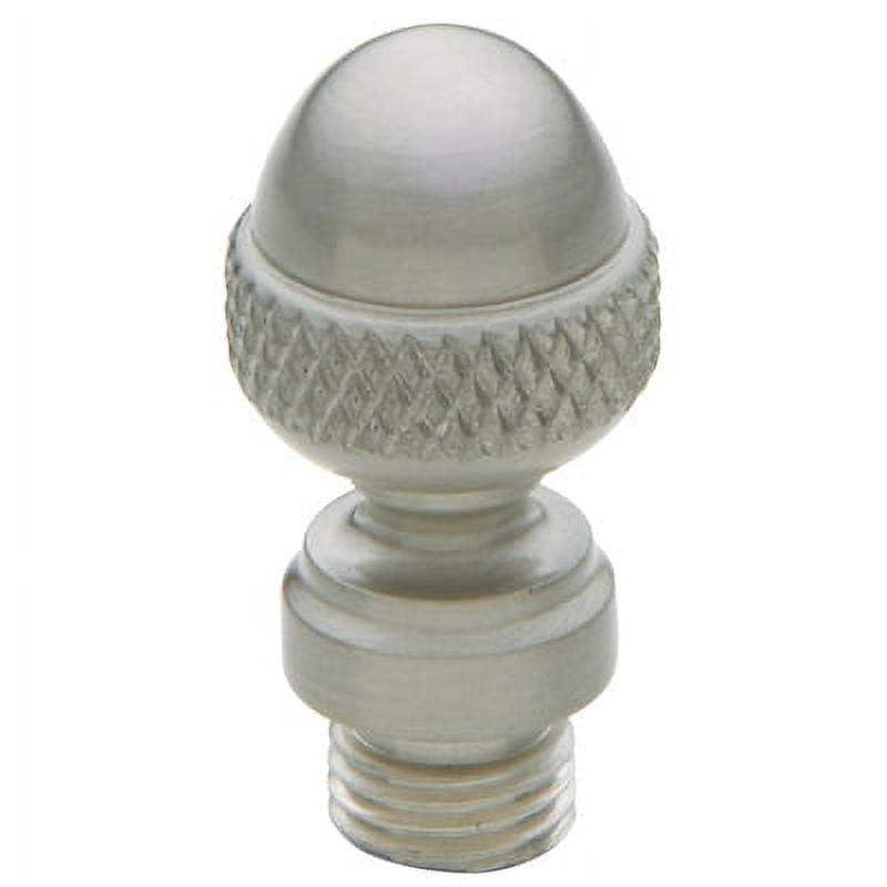 1092.150 Acorn Tip Finial Set 150 Satin Nickel - Walmart.com