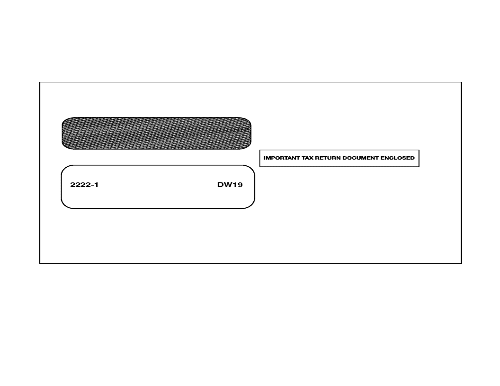 1099 Double Window Gum Seal Envelope for 3-UP Forms, 100/Pk - Walmart.com