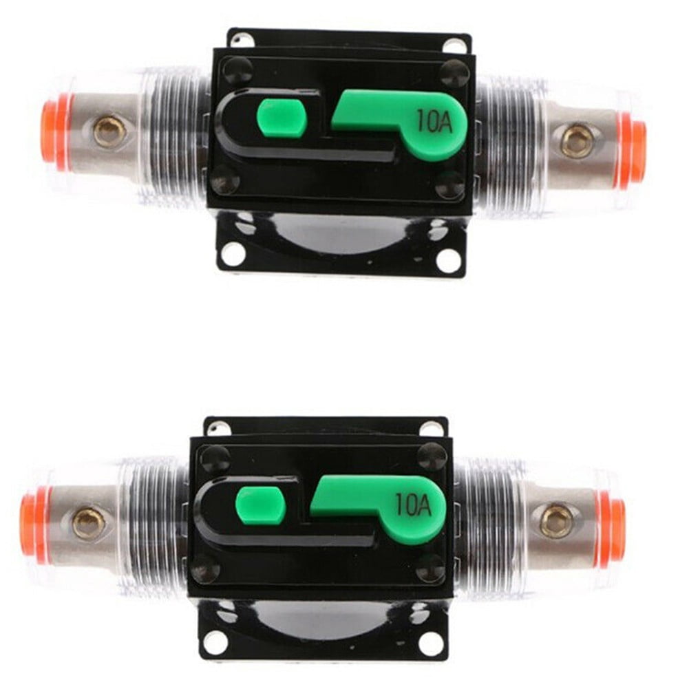 10A-100A Amp Circuit Breaker Fuse Reset 12V-48V Dc Car Boat Auto ...