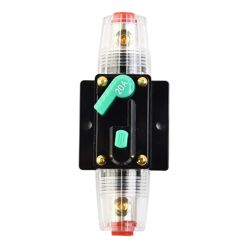 10A-100A Amp Circuit Breaker Fuse Reset 12V-48V Dc Car Boat Auto ...