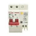 10A/20A 2P Circuit Breaker SPD Surge Protector Arrester 2 Pole DZ47LE Circuit Breaker AC 220V ...
