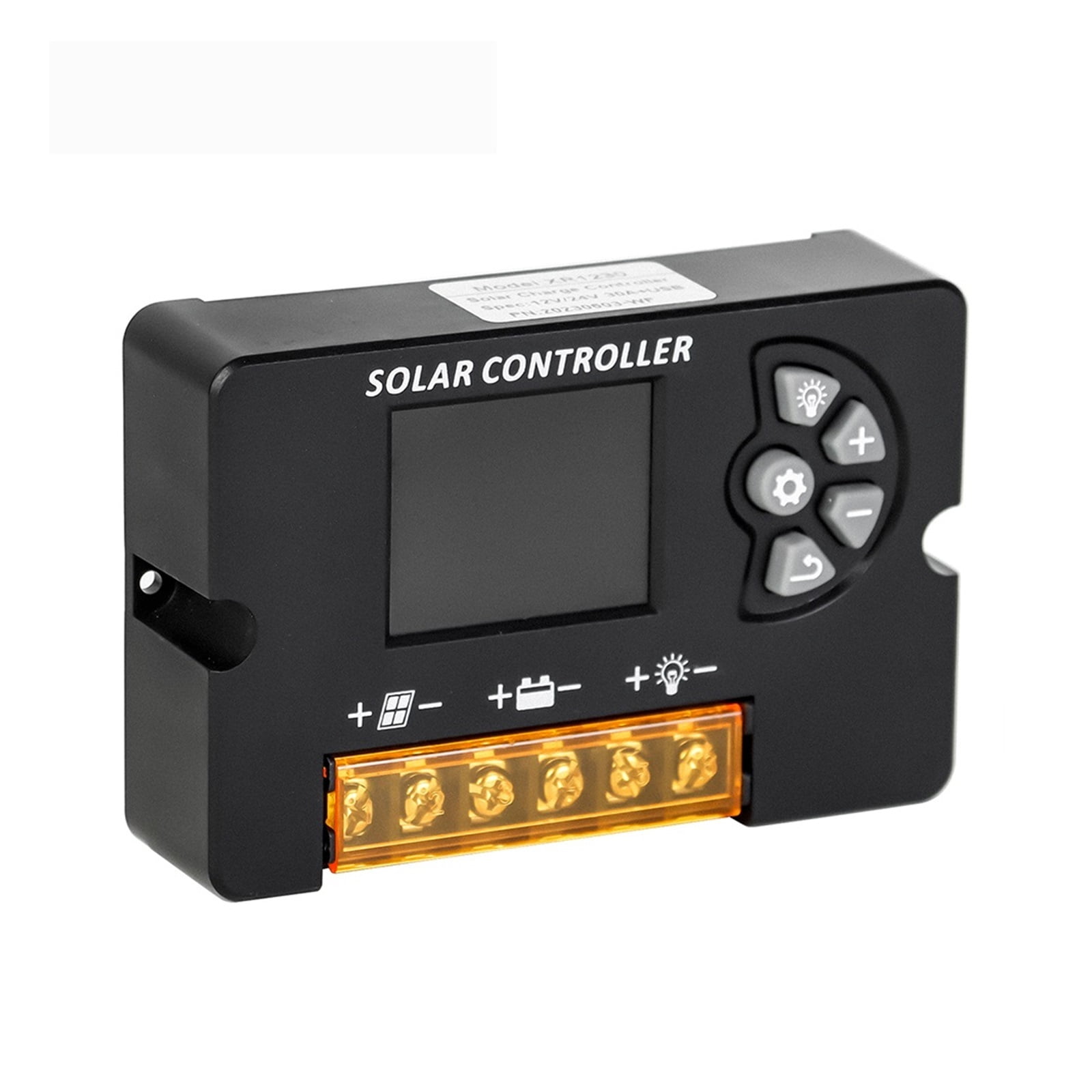 10A 20A 30A Solar Charge Controller 12V 24V 48V Solar Panel PV ...