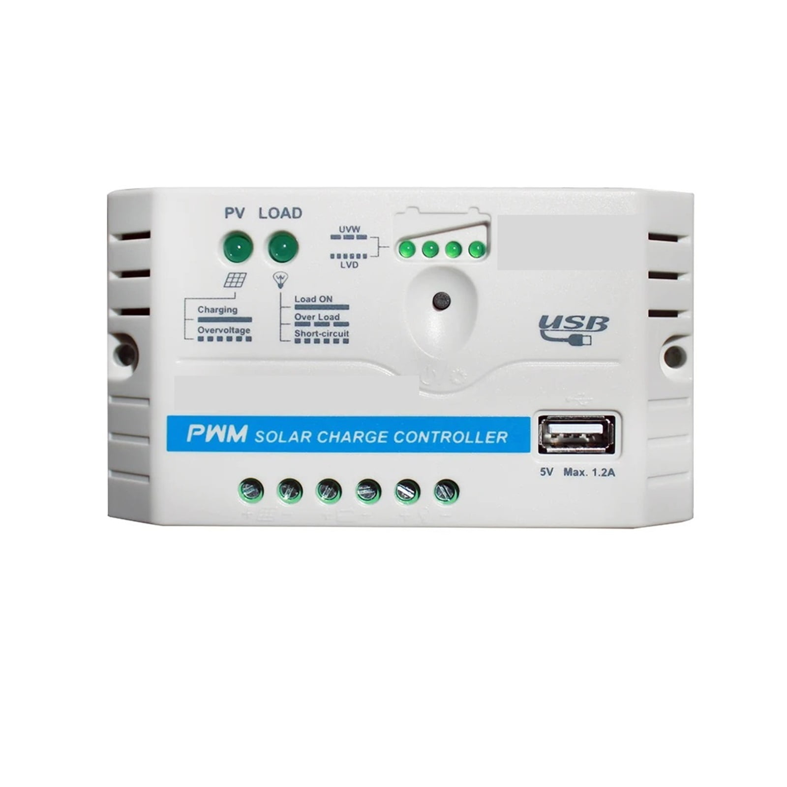 10A 20A Solar Controller Battery Charger PWM System Solar Panels ...